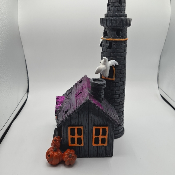 Transpac | Holiday | Haunted Light House Halloween Ghost Light Up ...
